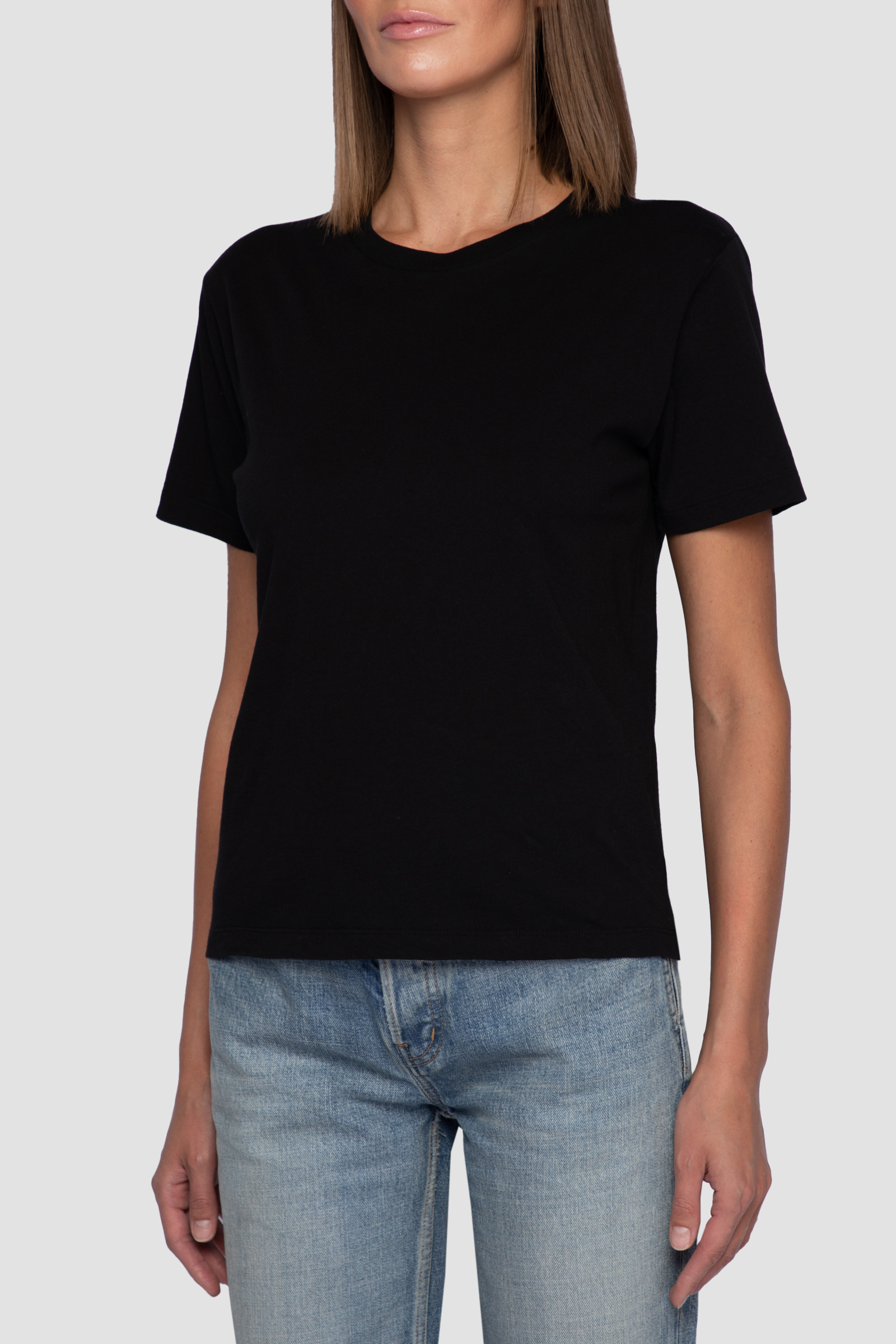 Футболка SAINT LAURENT купить в Москве за 16500 рублей (Пол: женский ...