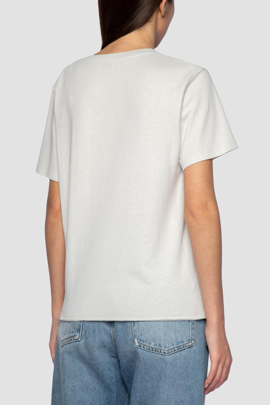 Футболка SAINT LAURENT купить в Москве за 12600 рублей (Пол: женский ...